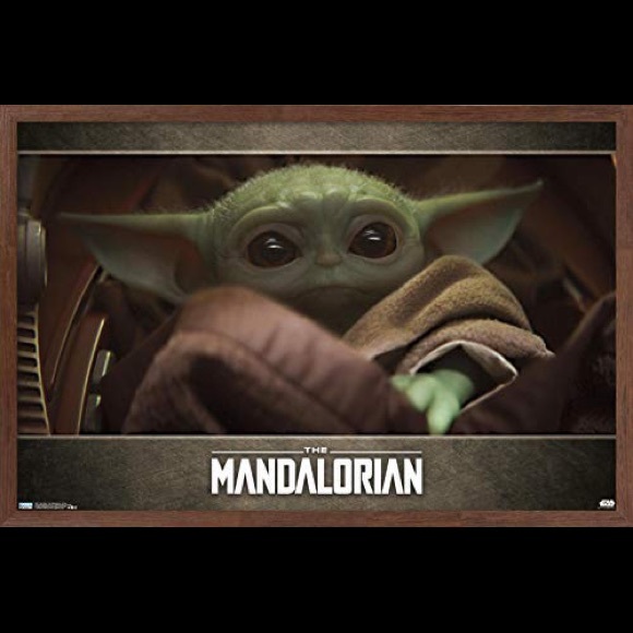 trends poster | Wall Decor | New Set Of 3 Mandalorian Baby Yoda Posters ...